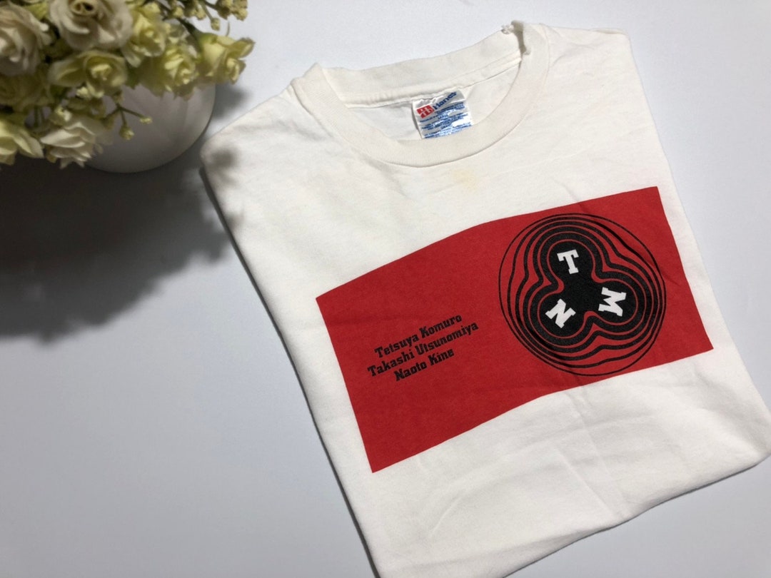 Vintage 90's TMN Band TM Network Shirt Japan Tetsuya Komuro, Takashi ...