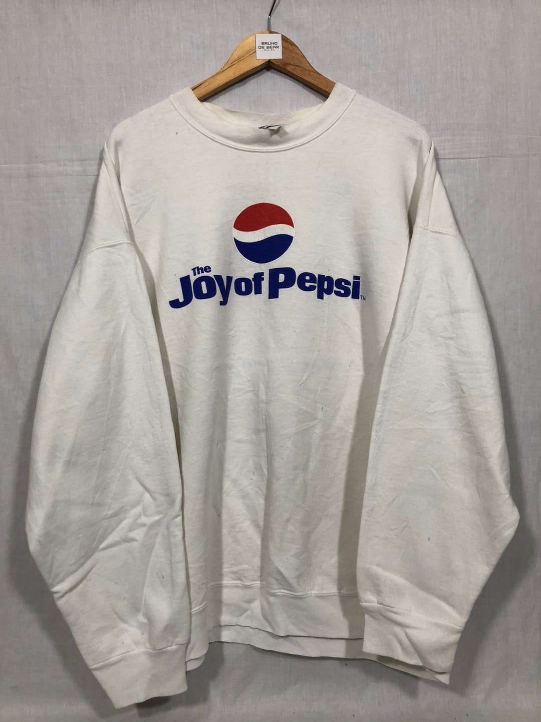 Vintage 90's Pepsi the Joy of Pepsi Sweater - Etsy