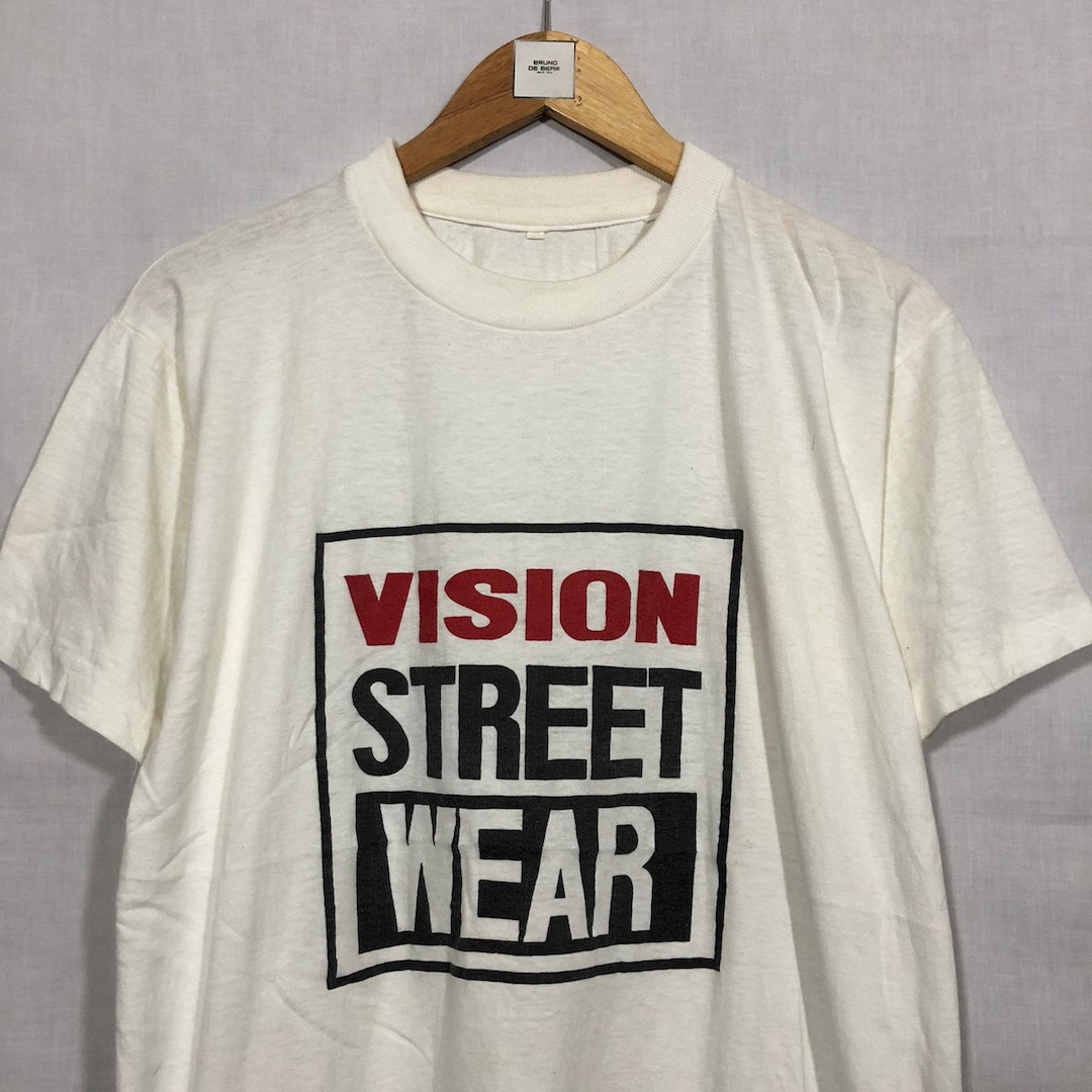 Vintage 90's Vision Streetwear Shirt - Etsy