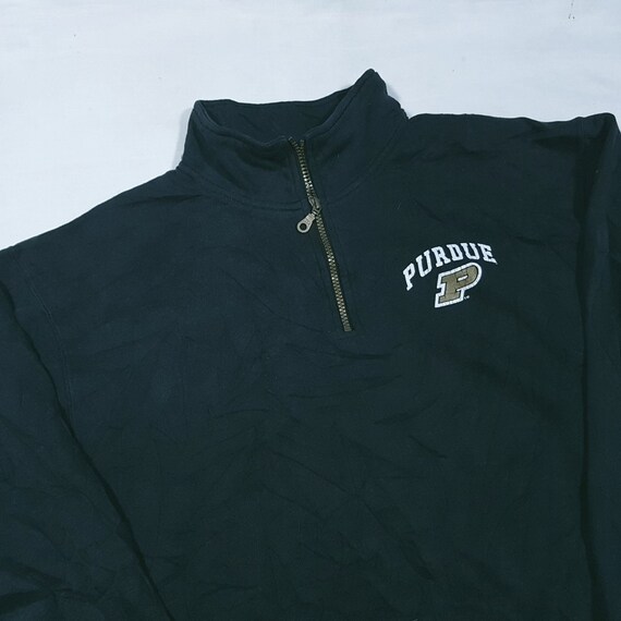 Vintage Purdue Boilermaker Sweater Half Zip - Etsy