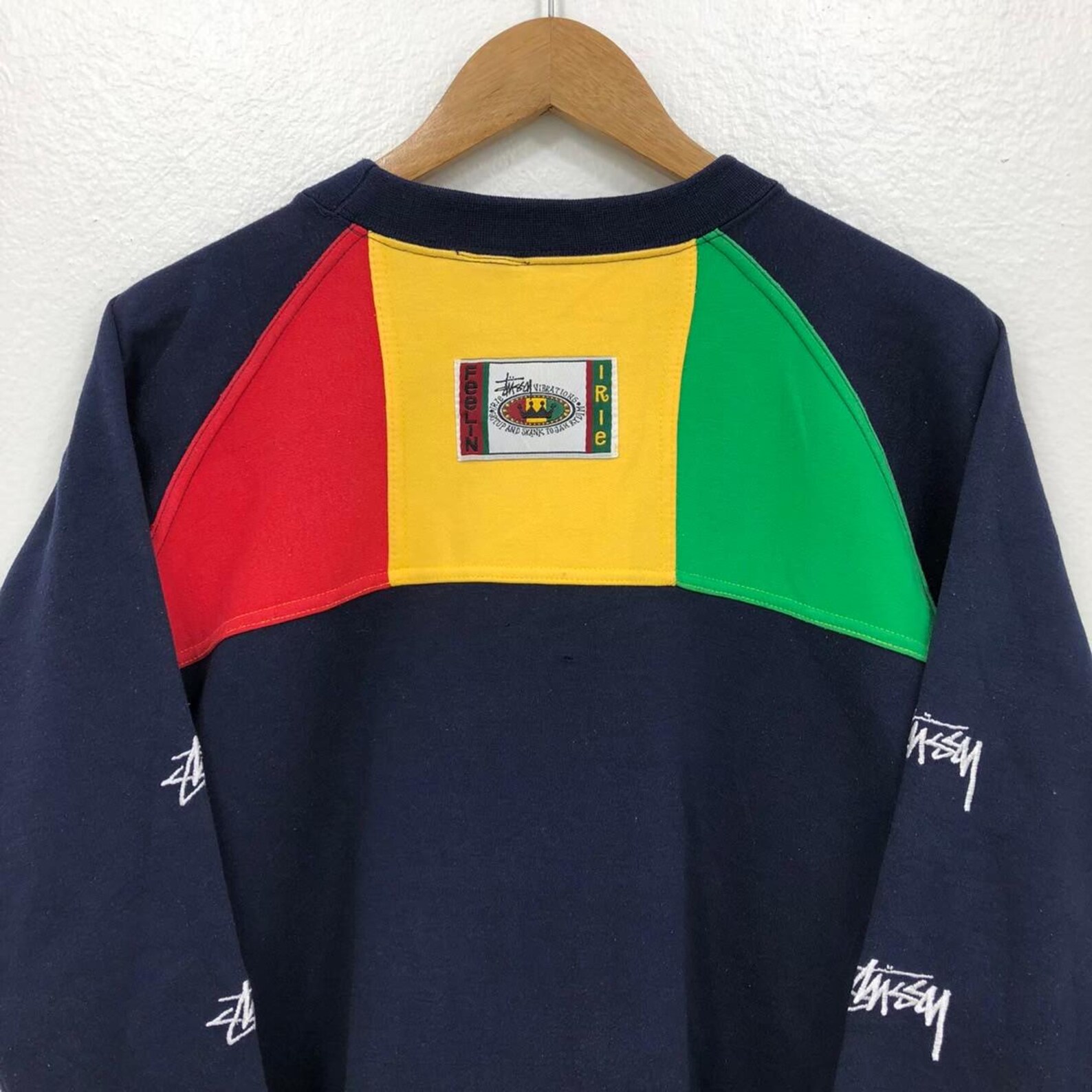 Vintage 90s Stussy Feelin Irie Roots Vibrations Tribe BN - Etsy