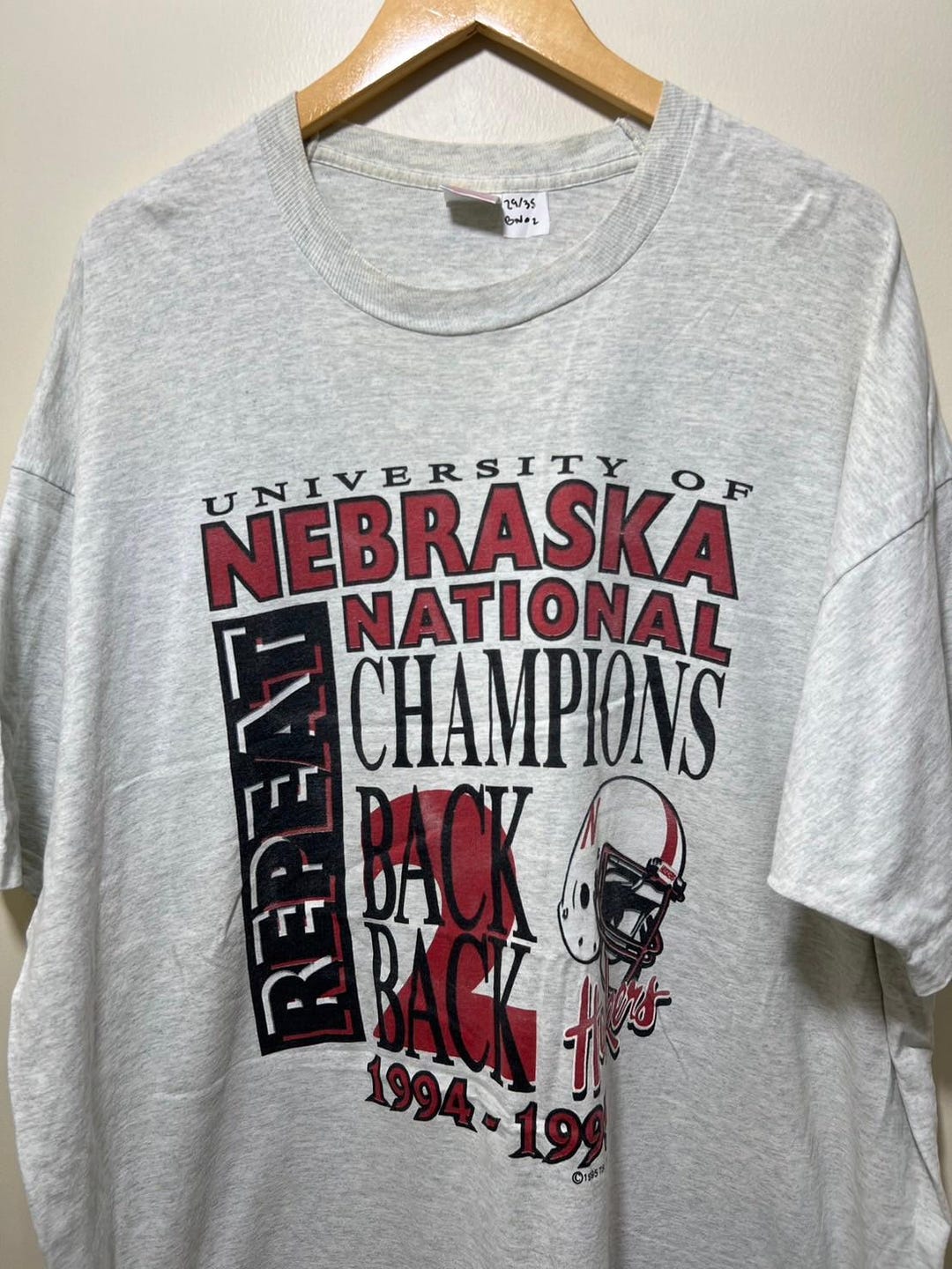Vintage 1995's University of Nebraska Huskers Shirt Size XXXL Bn02 - Etsy
