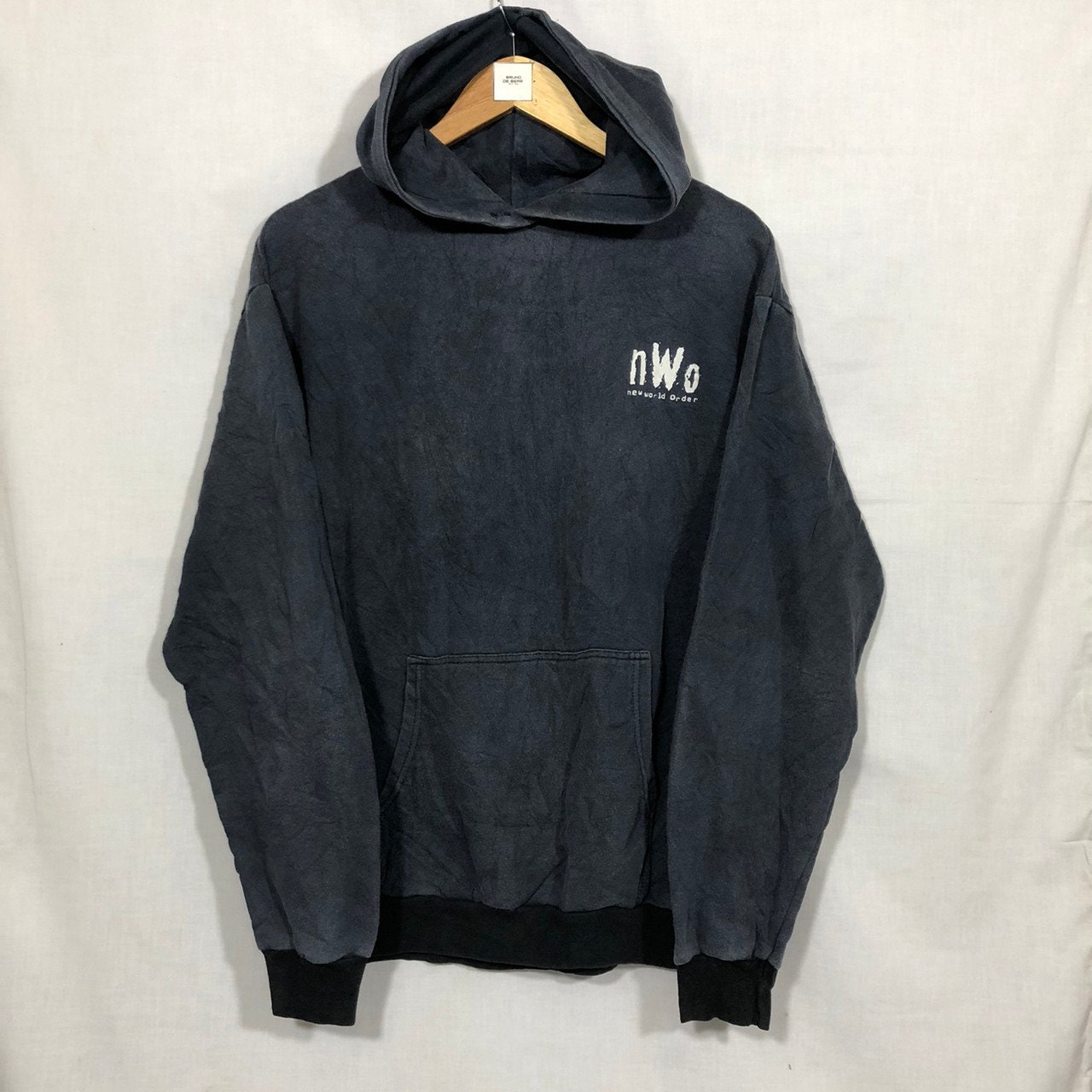 Vintage 90's NWO New World Order Hoodie Wwe Wwf Wcw Nwo - Etsy