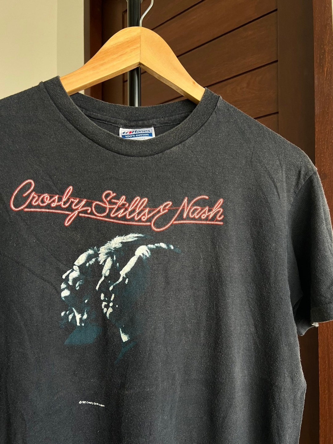 Vintage 1987's Crosby Stills & Nash Shirt - Etsy