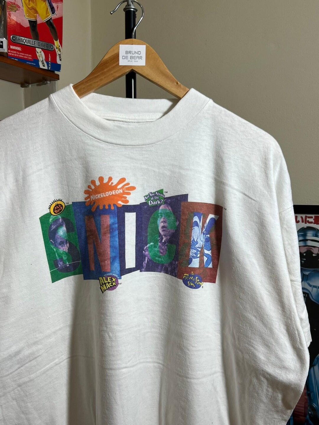 Vintage 90's Nickelodeon Snick Shirt BN - Etsy