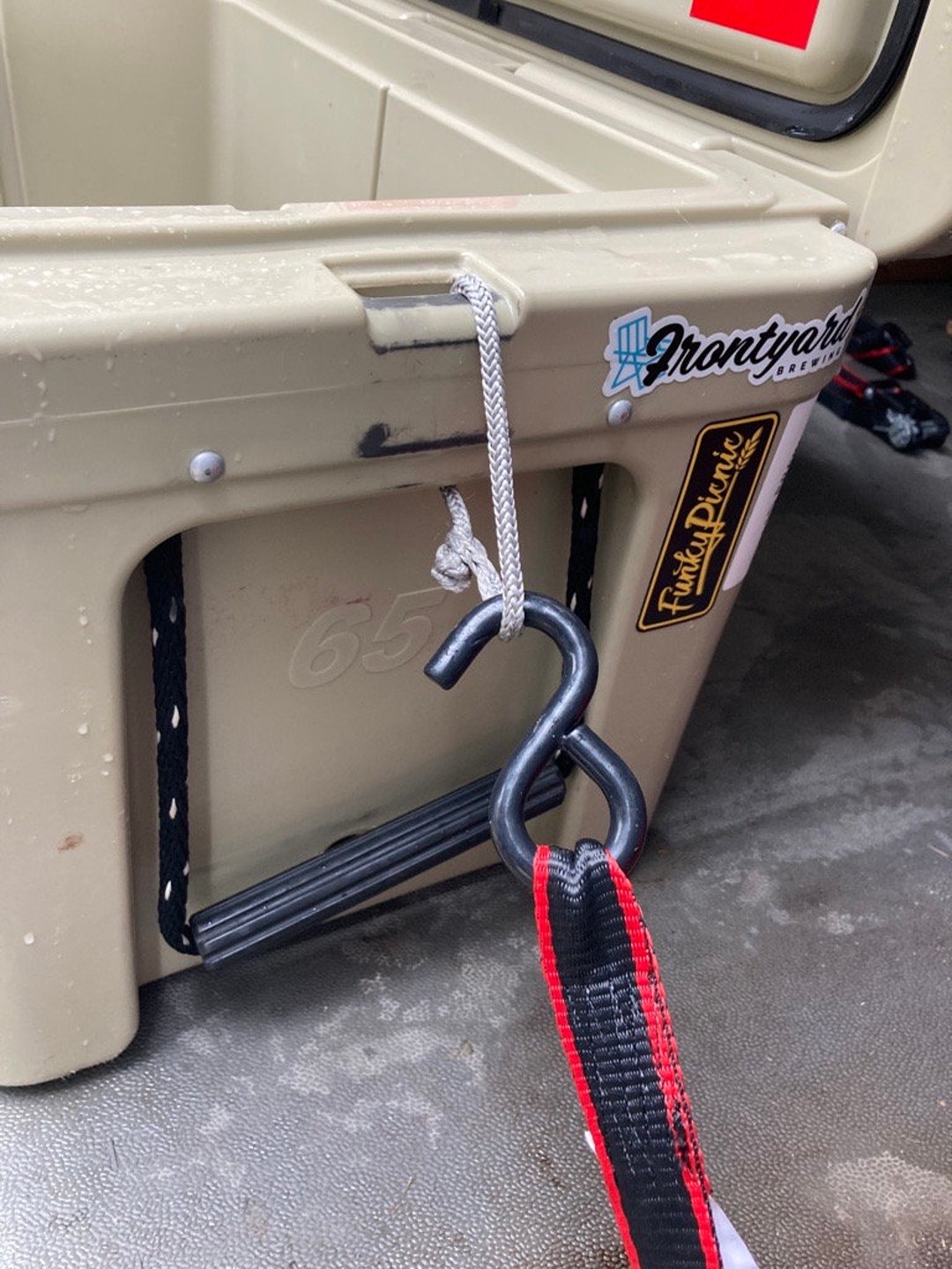 Yeti Cooler Soft Shackle Tie Down for Gear - Etsy