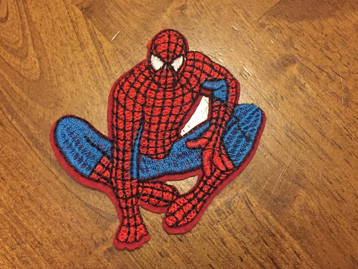 Spider-man Embroidered Patches, Spiderman Iron on Patch, Spider Man ...