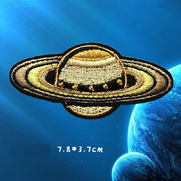 Astronaut Embroidered Iron on Patch, Planet Sewing Patch, Rocket Patch ...