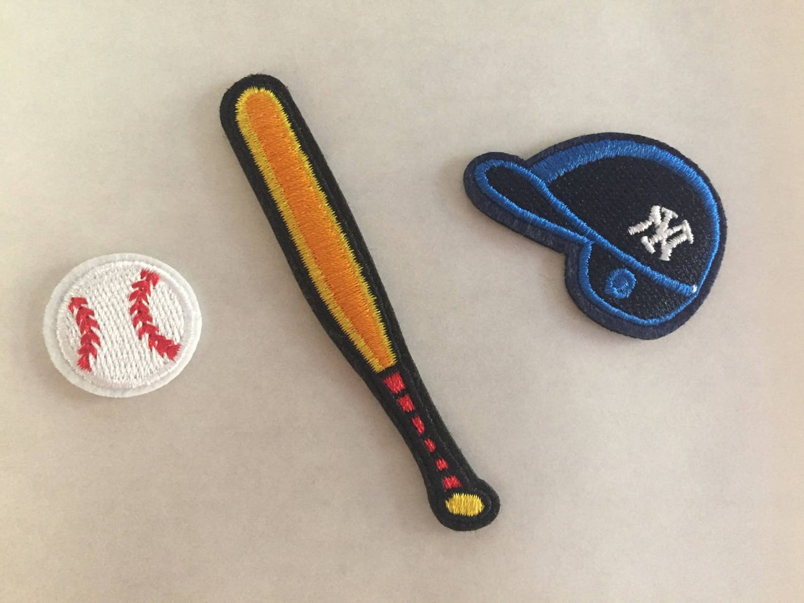Baseball Embroidered Iron on Patch, Sewing Patch, Baseball Hat Patch ...
