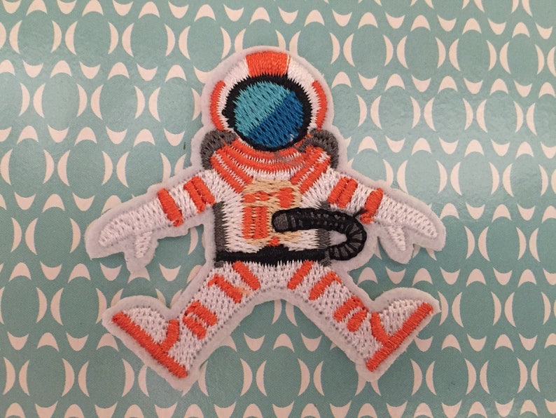 Astronaut Embroidered Iron on Patch, Planet Sewing Patch, Rocket Patch ...