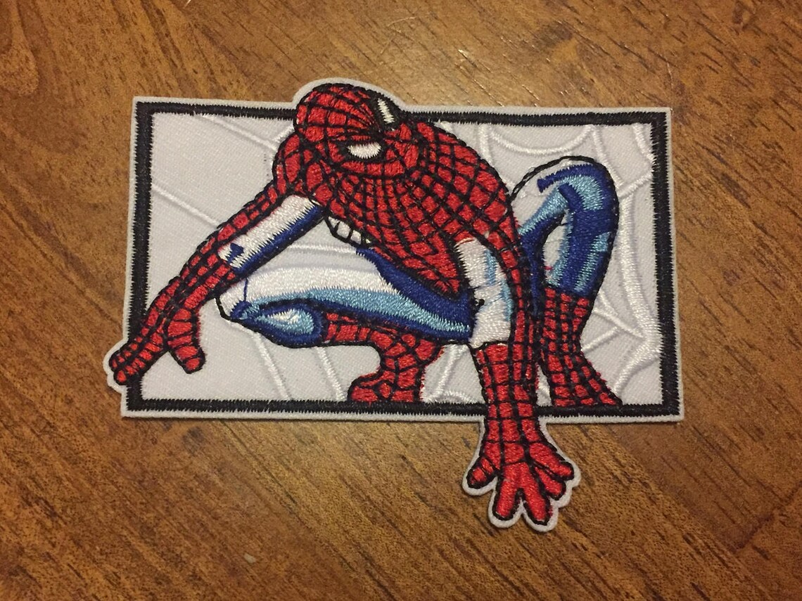 Spider-man Embroidered Patches, Spiderman Iron on Patch, Spider Man ...