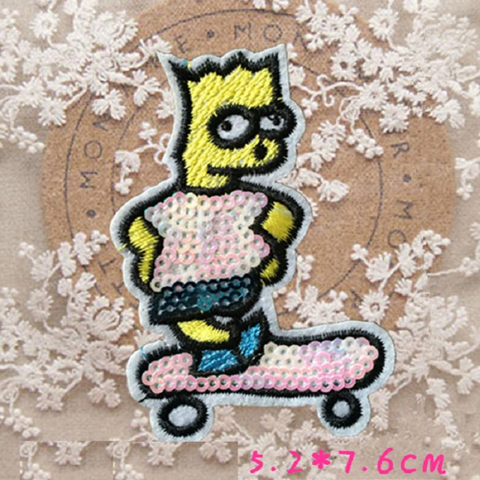 Simpson Embroidered Iron on Patch Simpson Patch | Etsy