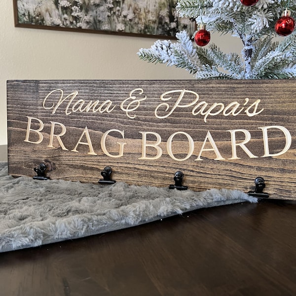 Nanas Brag Board - Etsy