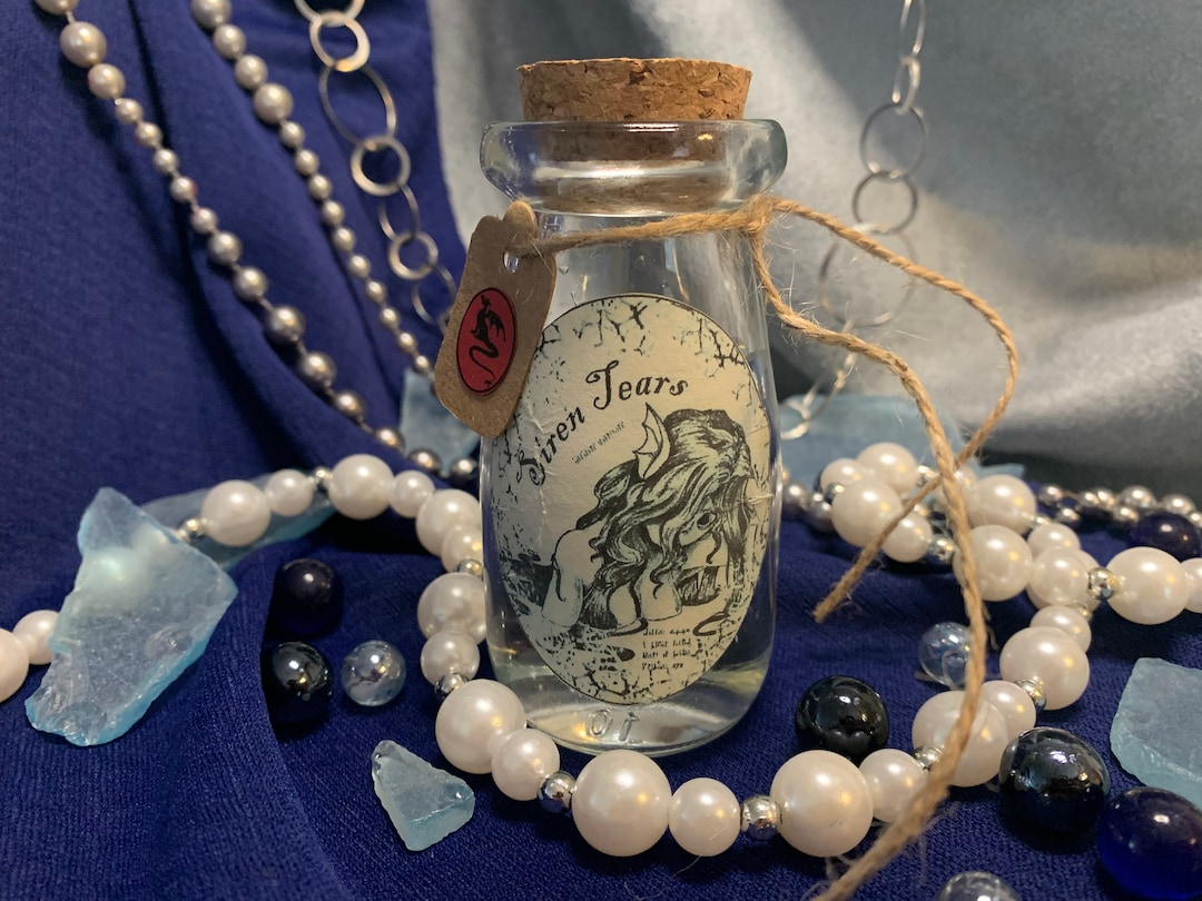 Siren Tears - Potion Ingredient Bottle - Etsy