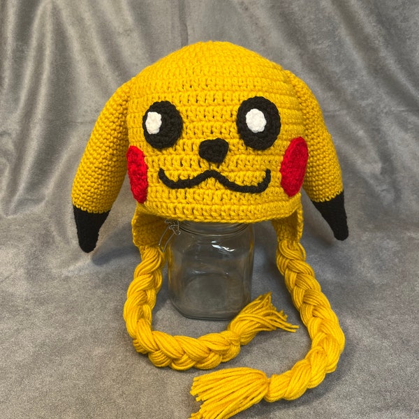 Pikachu Hat - Etsy