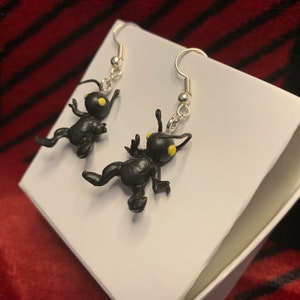 Shadow Heartless Earrings - Kingdom Hearts - Etsy