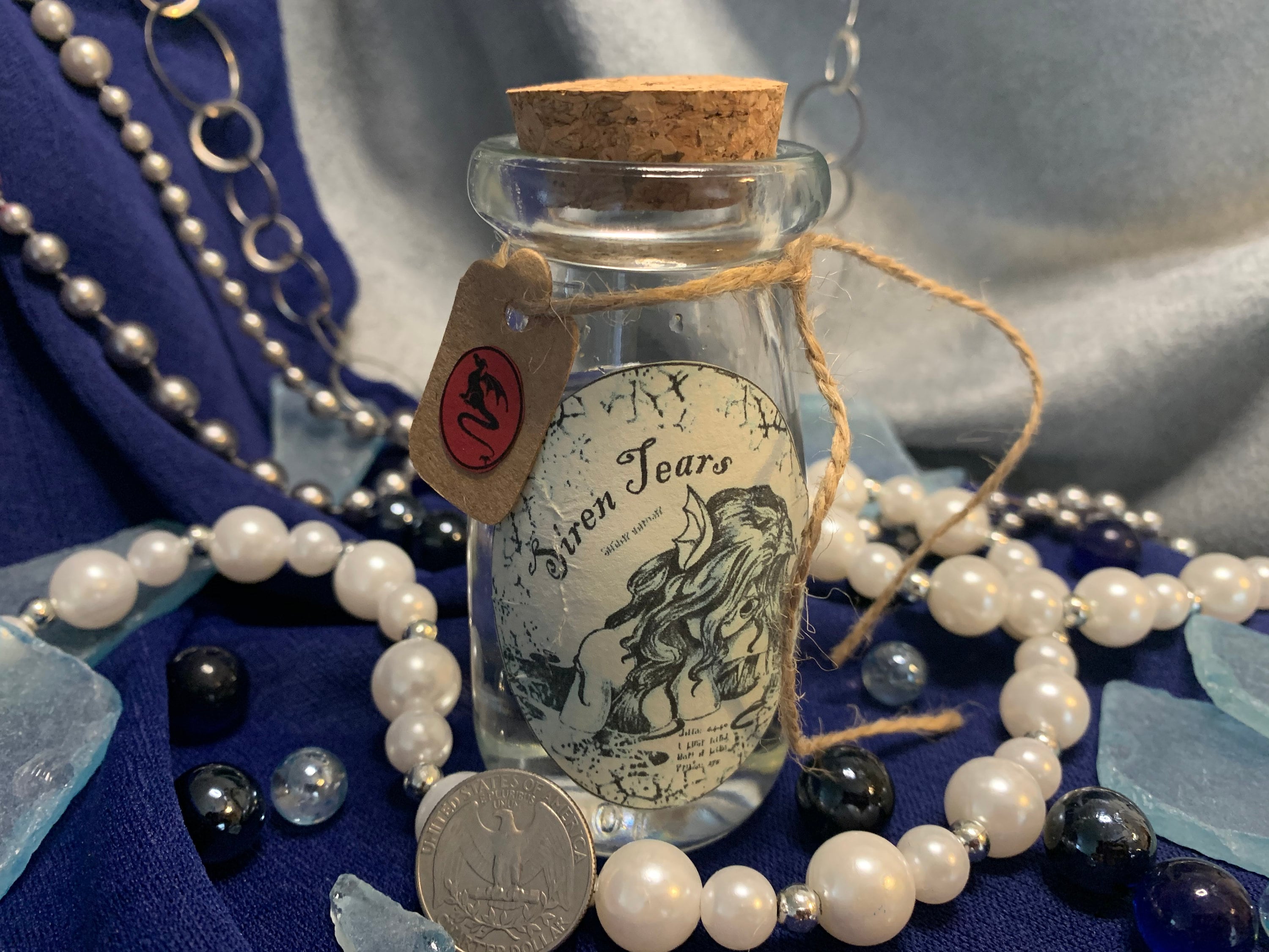 Siren Tears - Potion Ingredient Bottle - Etsy