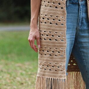 Wanderer Vest | CROCHET PATTERN | Kay Krochets - Etsy