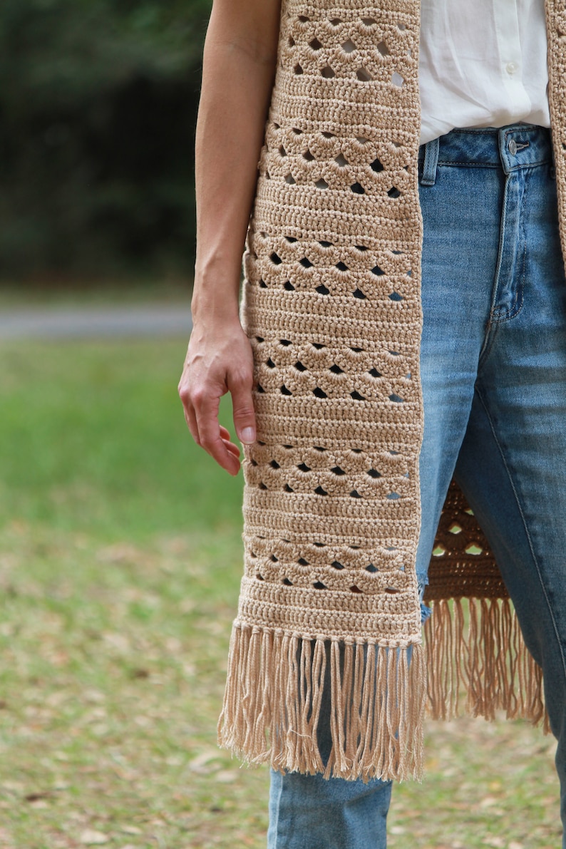 Wanderer Vest | CROCHET PATTERN | Kay Krochets - Etsy