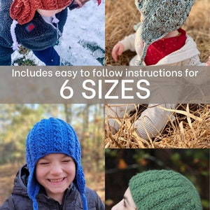 Cable Trapper Beanie | Crochet Pattern With Video Tutorial | Beanie ...