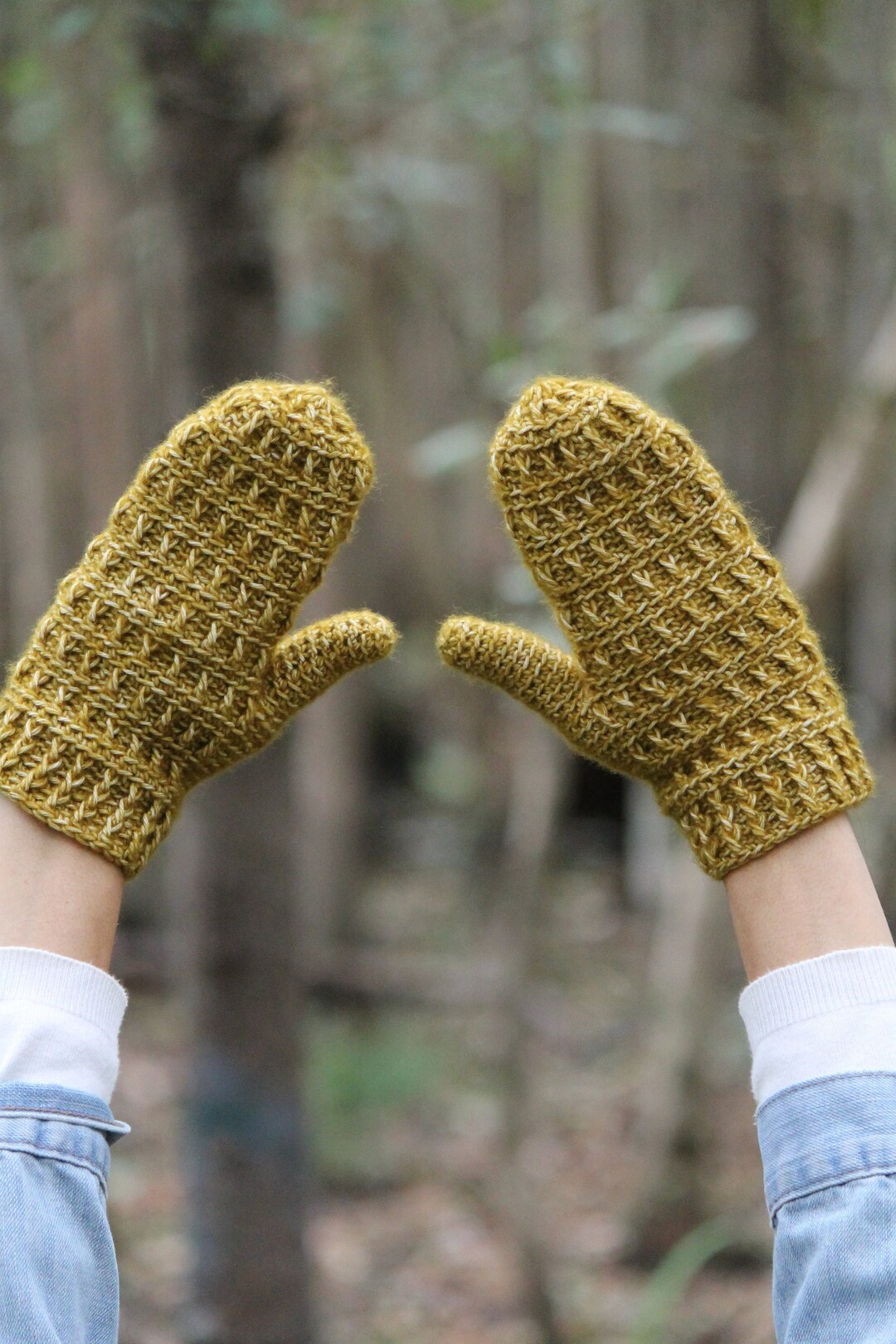 Branch Out Mittens | Crochet Pattern | Kay Krochets - Etsy