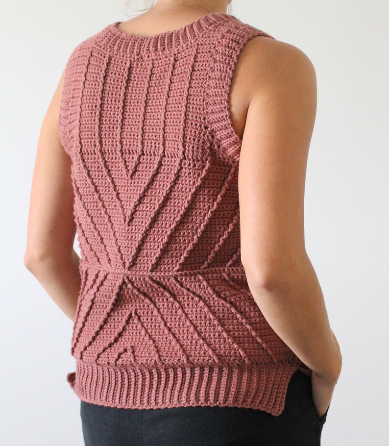 High-rise Top Crochet Pattern | Etsy