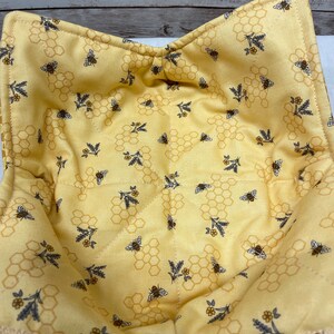Bowl Cozy, Buddy, Bees, Honey Combs, Potholder - Etsy