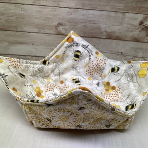 Bowl Cozy, Buddy, Bees, Honey Combs, Potholder - Etsy
