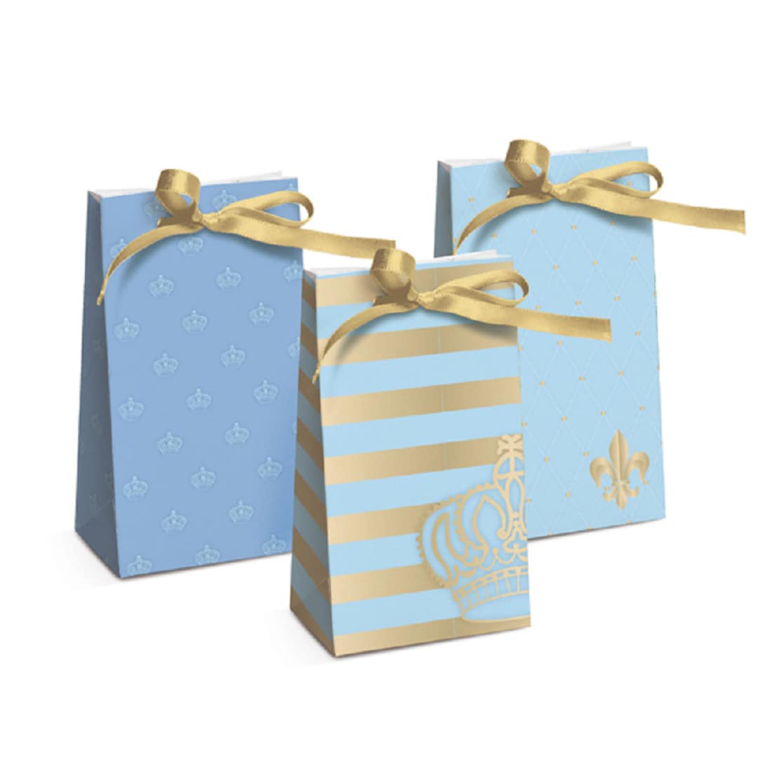 Prince Birthday Party - Favor Gift Box 2.9 X 1.5 X 5.1 Inches - 8 Pack ...