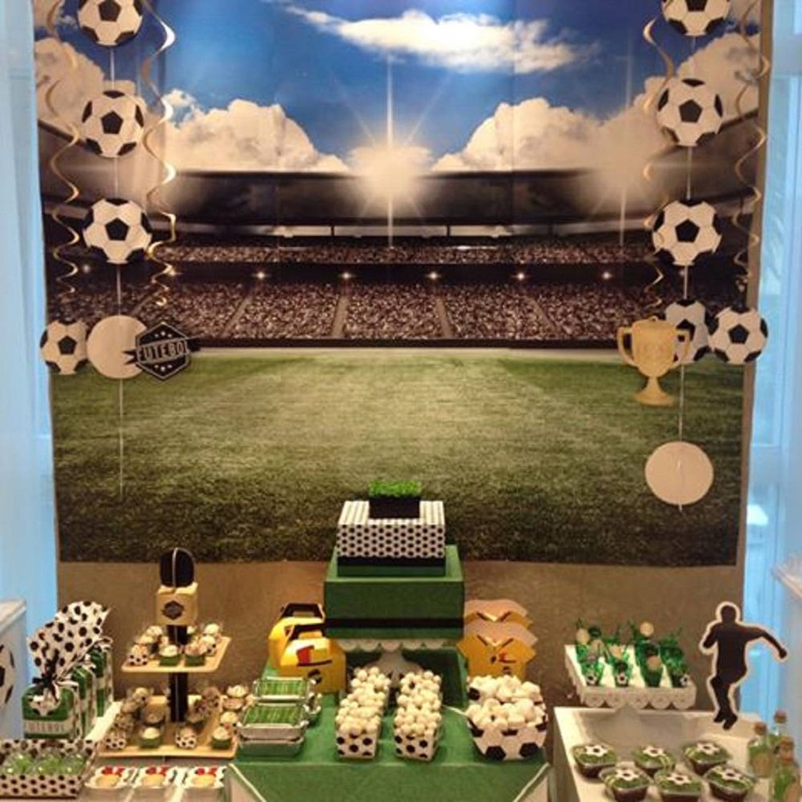 Soccer Party Sweets Box 2 X 2 X 4 Inches Approx 10 Pack - Etsy