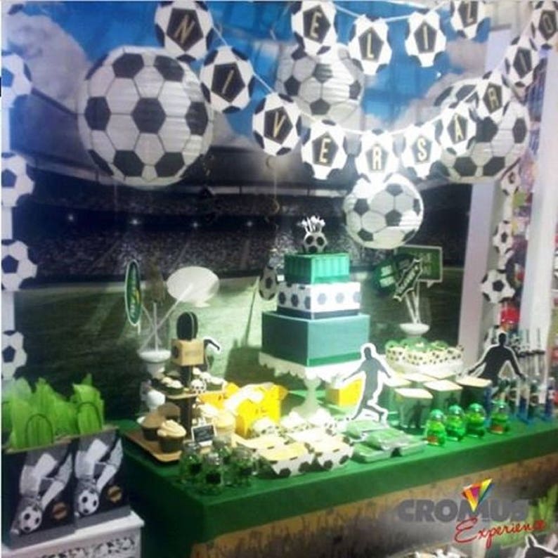 Soccer Party Stadium Backdrop 54 X 52 Inches Approx. Soccer - Etsy