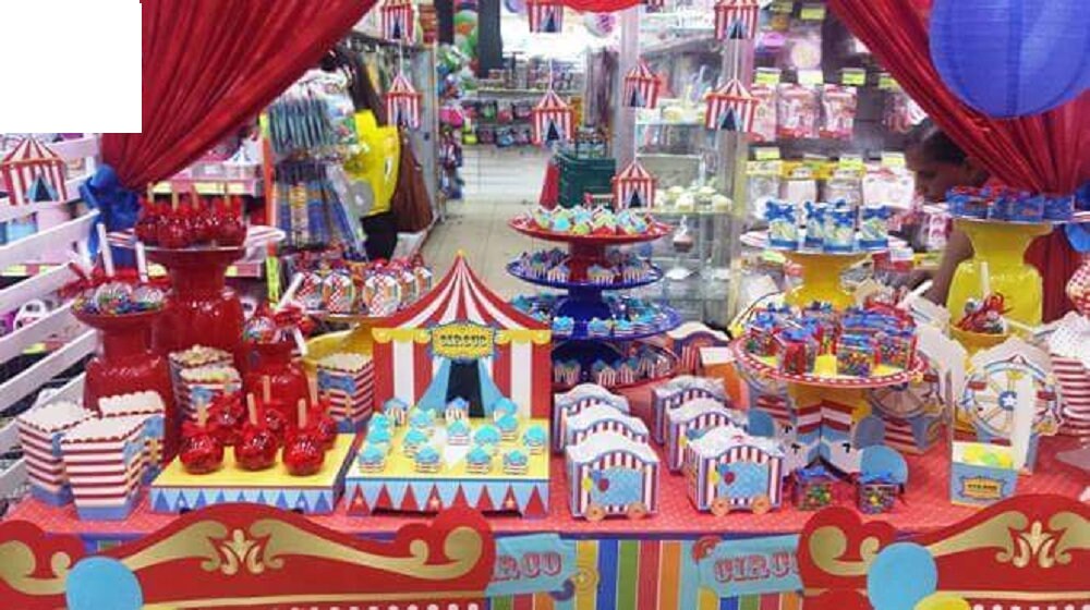 CIRCUS Tablecloth 118cm X 180 Cm circus Theme Party - Etsy