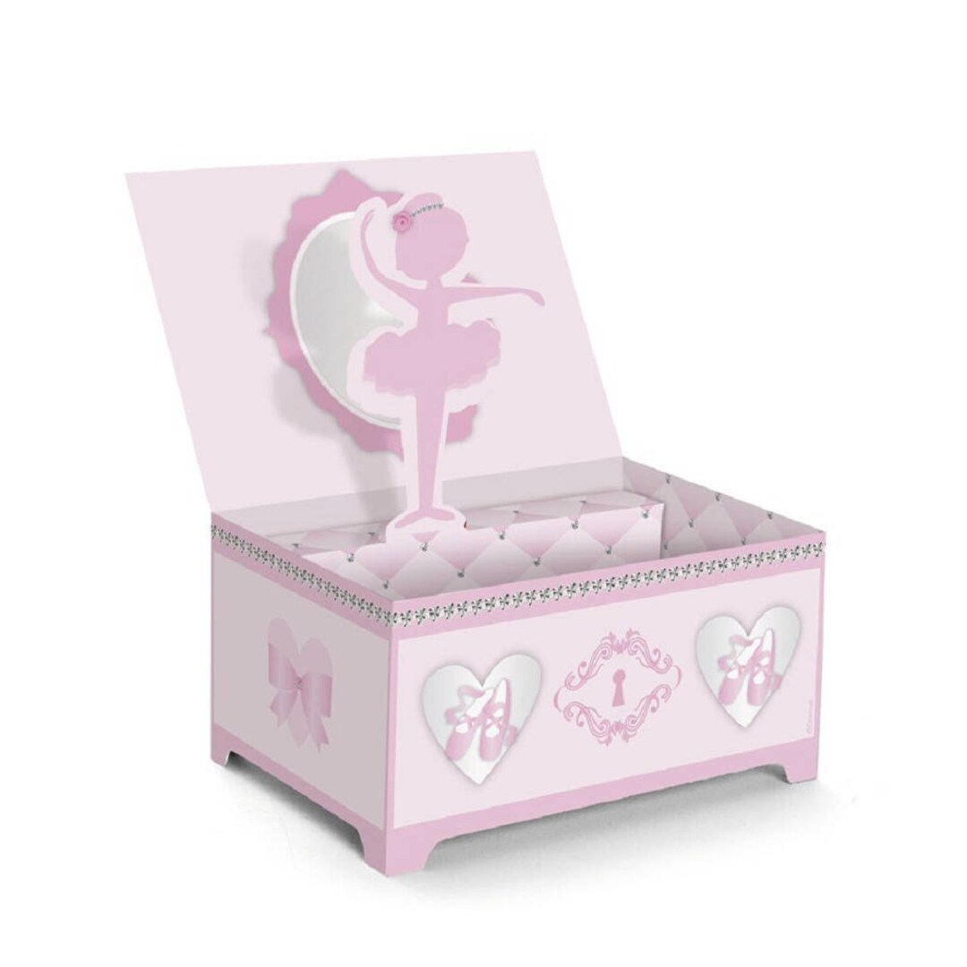BALLET Dancer Music Candy Box 8 Pack Girl Birthday Party Ballerina ...