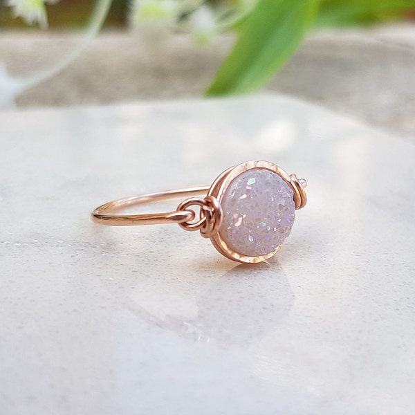 Druzy Ring - Etsy