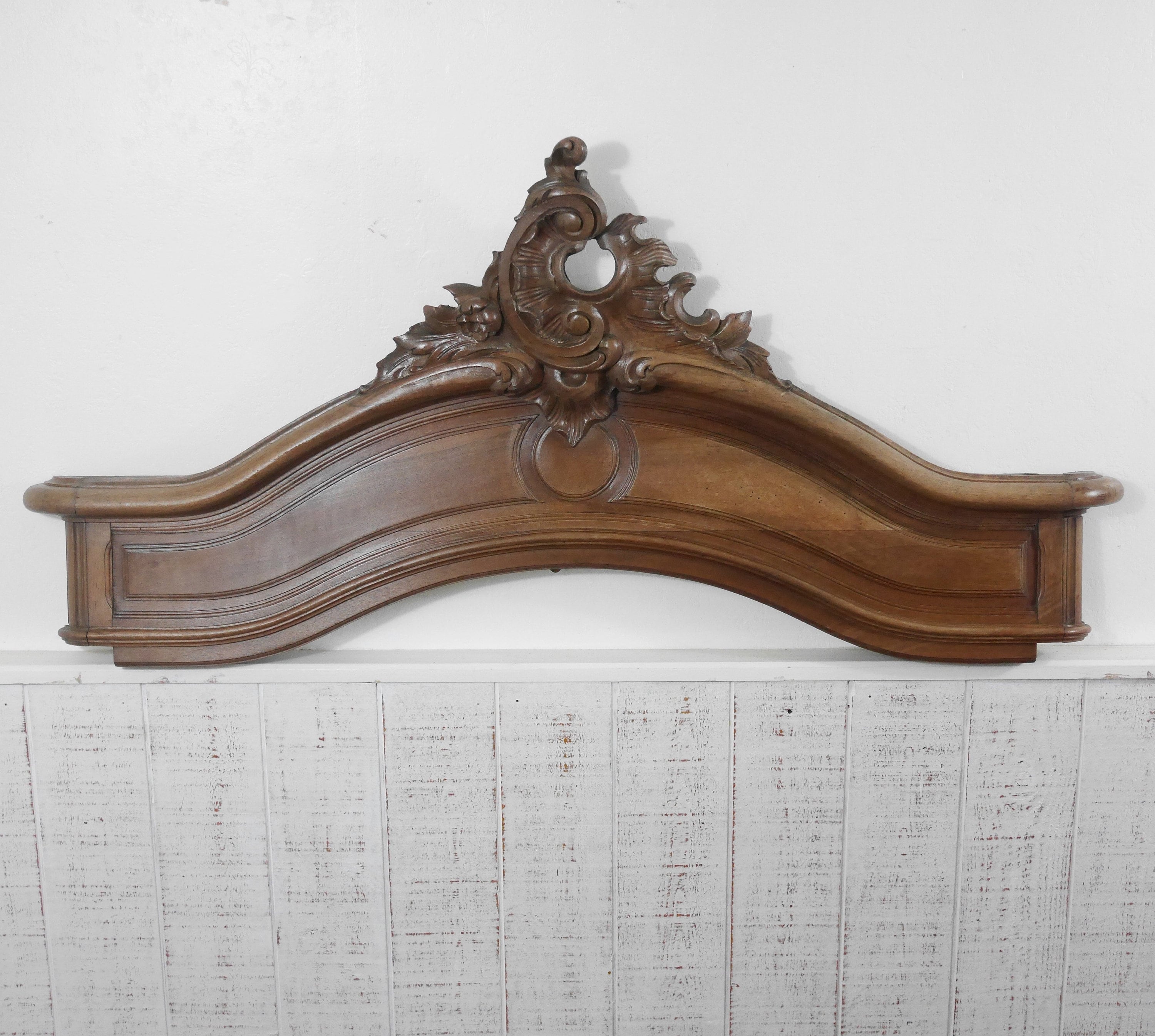 Old Pediment Carved in Wood Louis XV Old Wooden Pediment - Etsy
