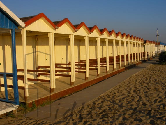 Italian Swimsuit Beach Changing Rooms Forte Dei Marmi Italy - Etsy