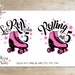 Rolling Into 5 Vector Digital Download File. Roller Skates Clipart SVG ...