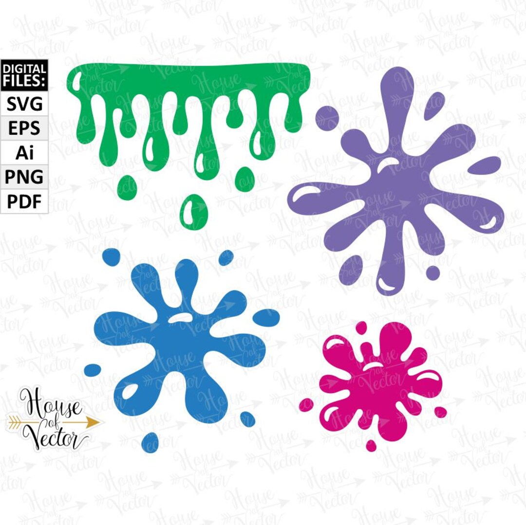Paint Splatter Vector Png