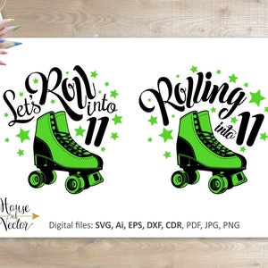 Let's Roll Into 11 Clipart. Rolling Into 11 Vector Digital Download ...