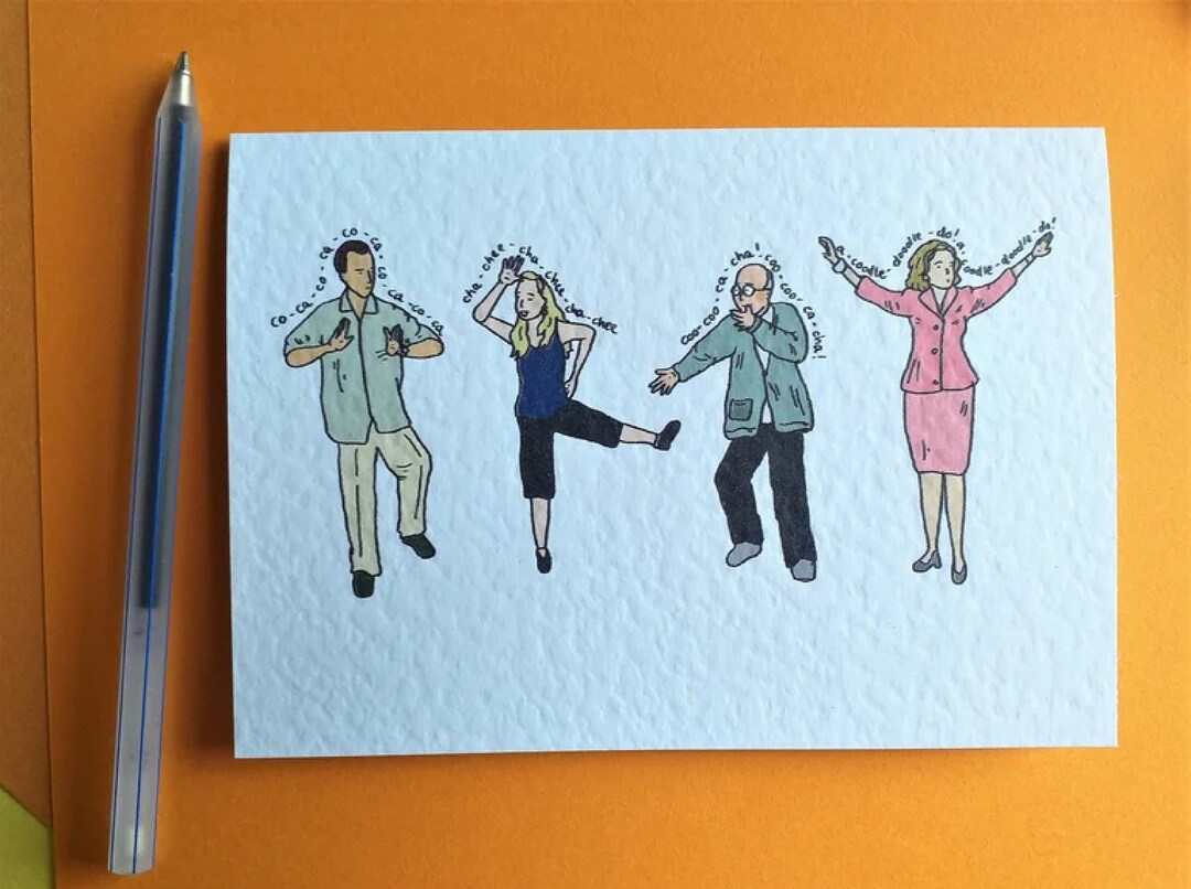 Arrested Development - Bluth Family Chicken Dance A6 Card With Envelope ...