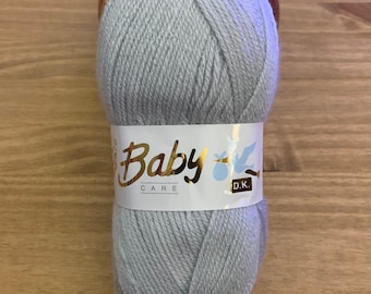 Woolcraft Babycare DK 100g Baby Wool Double Knitting Yarn - Etsy UK