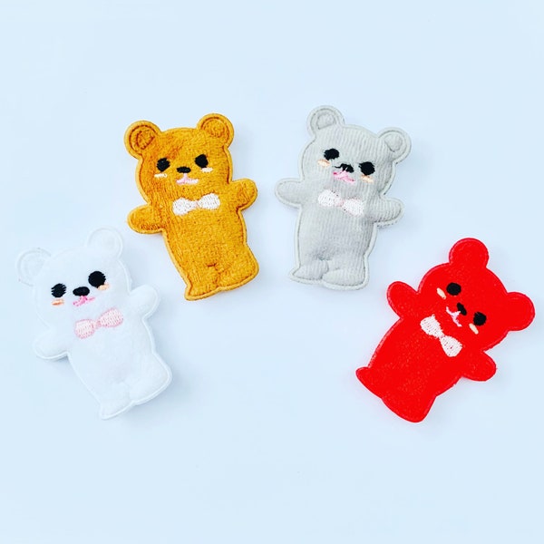 Crochet Bear Motif - Etsy UK