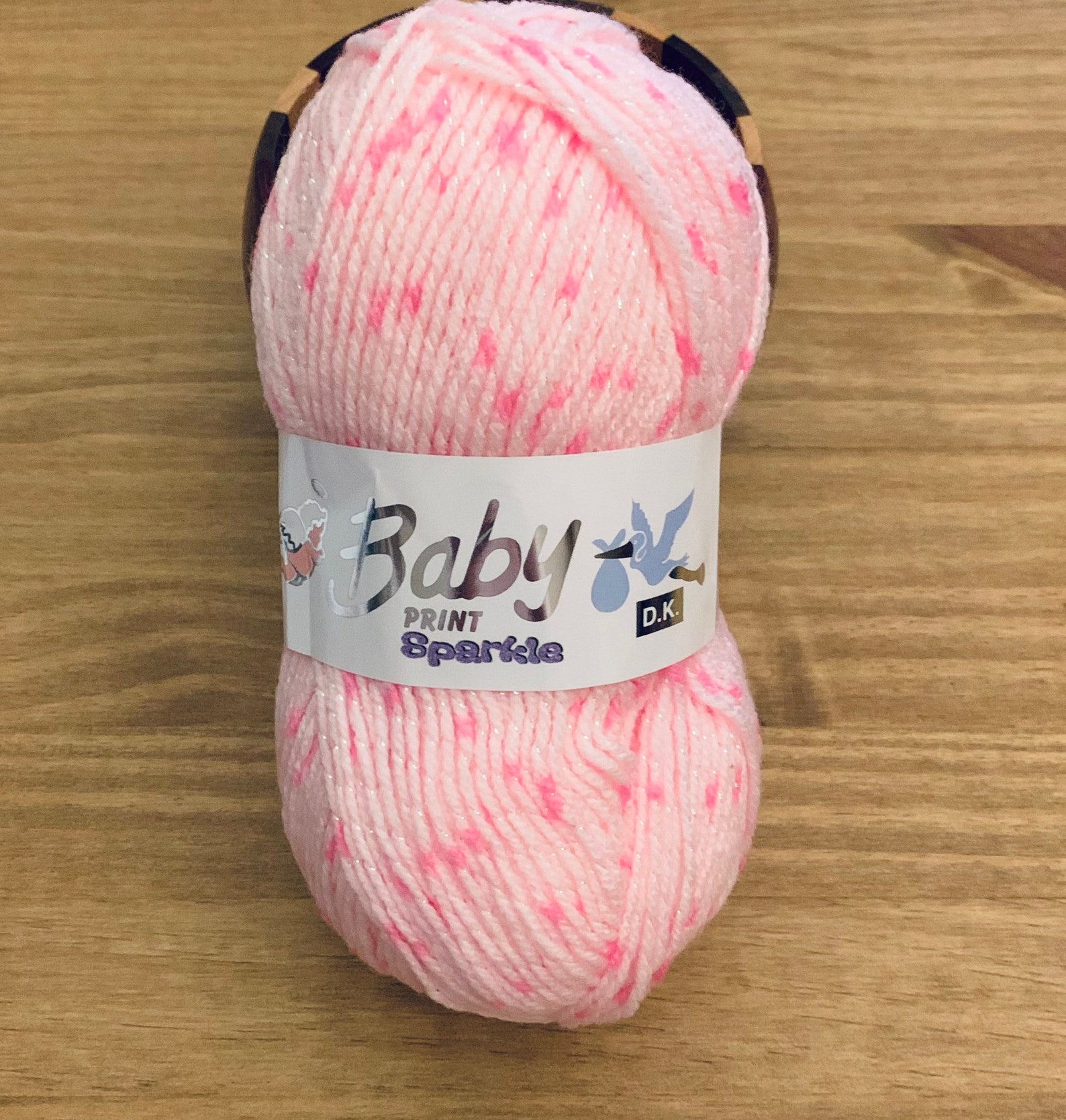 Pink Babycare Sparkle Woolcraft DK, Woolcraft Baby Wool, Babycare DK ...