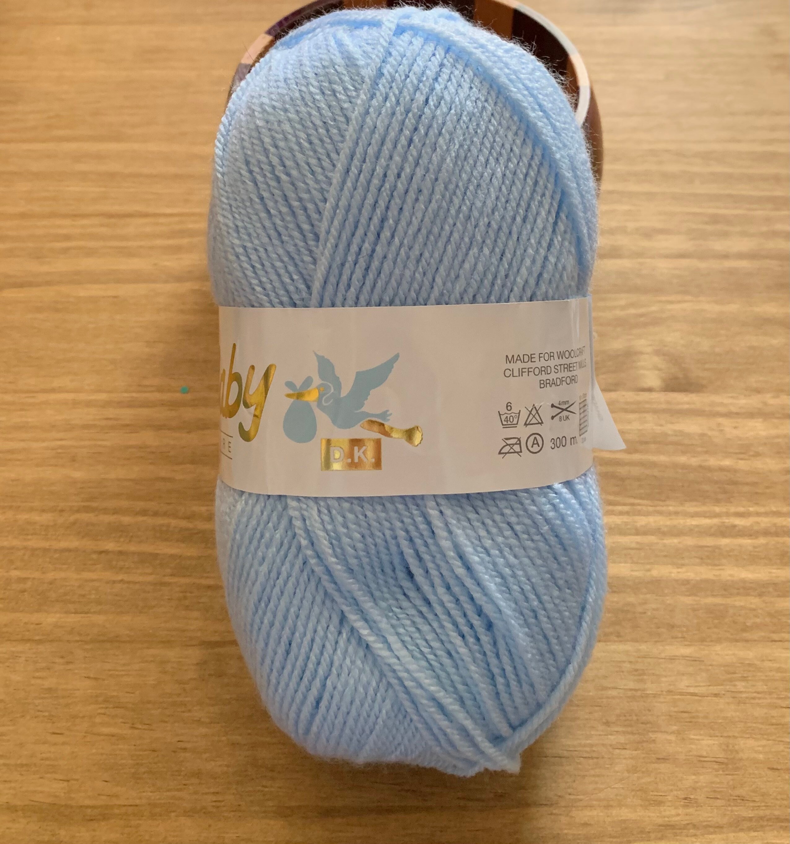 Blue Babycare Double Knit Wool, Baby Blue Wool, Woolcraft DK, Blue Baby ...
