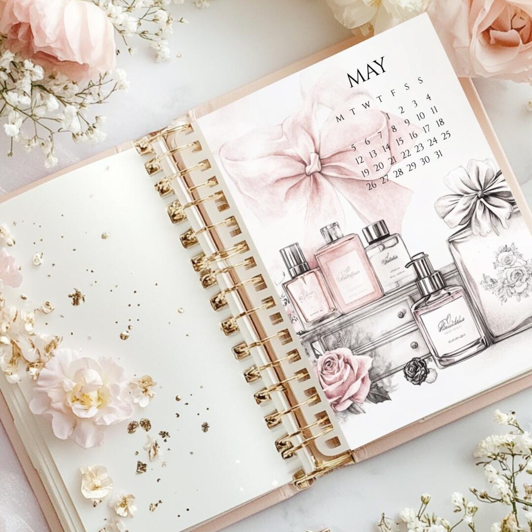 May Monthly Calendar Dashboard | 2025 Monthly | Planner Inserts ...