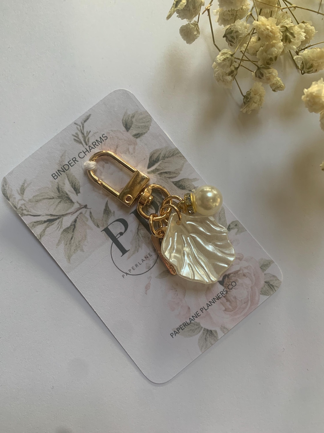 Planner Charm | Dangle Charm | Binder Key Rings | Planner Keyring ...