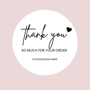 Customised Logo Sticker Business Label Mailing Sticker | Etsy