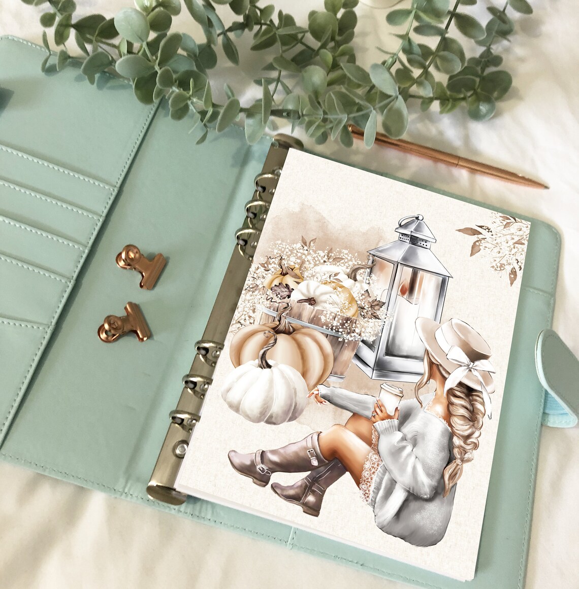 Autumn Planner Dashboard | A5 Dashboard | Fall Planner Dashboards ...