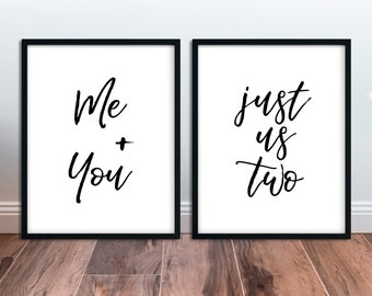 You Me and the Sea Printable Quote Art Printable Wall Art - Etsy Australia