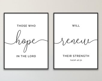 Renew Their Strength | Etsy